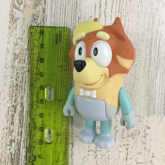 moose toys | Toys | Bluey Friends Tv Show Uncle Rad Bow Tie Dog Figure ...